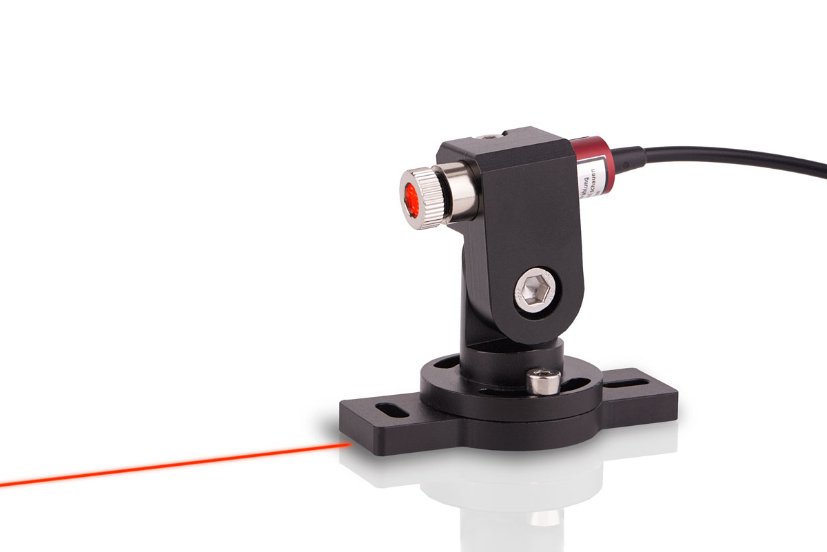 Line laser system bright red 10mw 635nm - Lasershop.de
