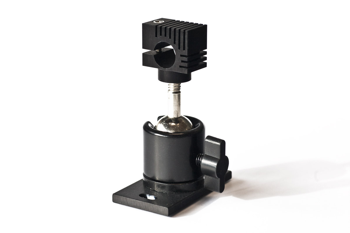 Line laser set 40 mW GREEN, adjustable, incl. mount - Lasershop.de